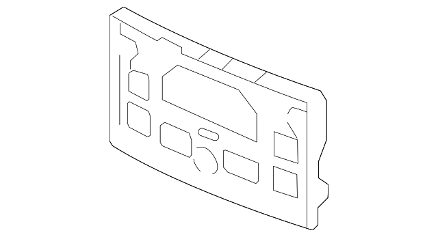 Genuine Acura Acura MDX non-S type Front tag frame 71180-TYA-A00 for ...