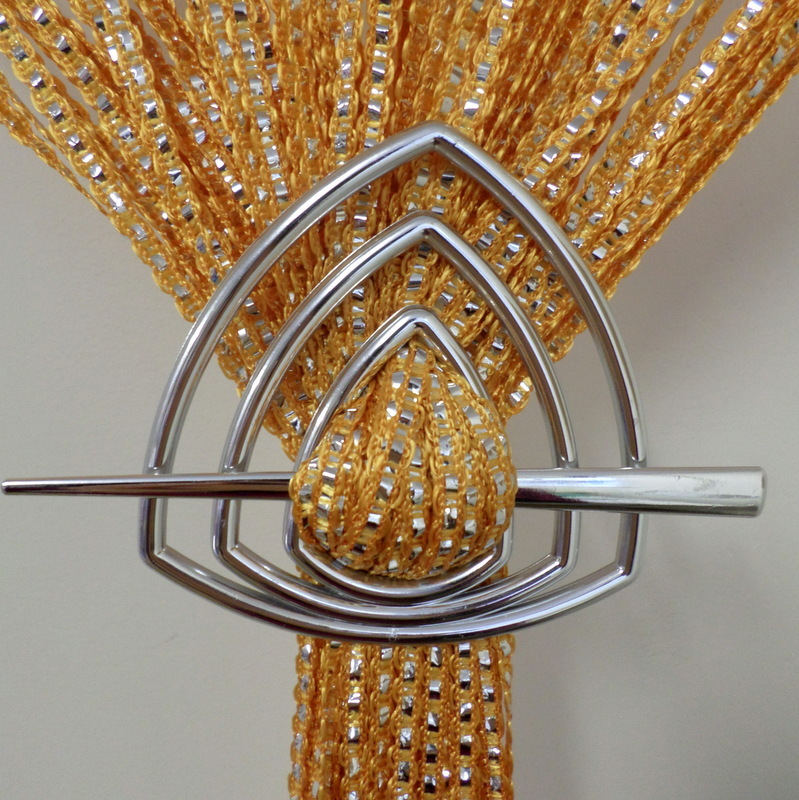 Sparkle String Net Curtain 100cm x 180cm for Door Fly Screen Windows ...