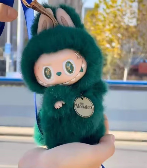 LV Limited Edition Green Labubu Popmart Labubu | eBay