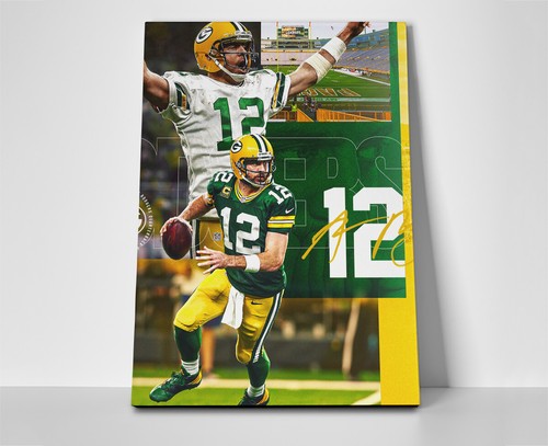 Aaron Rodgers Wall Art Poster or Canvas | eBay