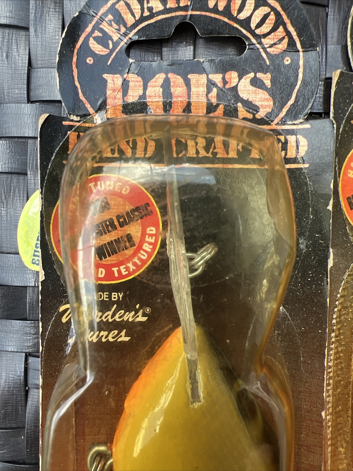 Poe's Cedar Wood Hand Crafted Crankbait Fishing Lures 400 Classic | eBay