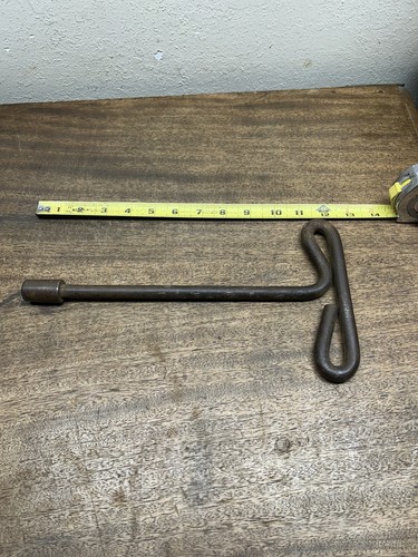 Early WALDEN WORCHESTER #2718 9/16" long tee-handle socket wrench. Made ...