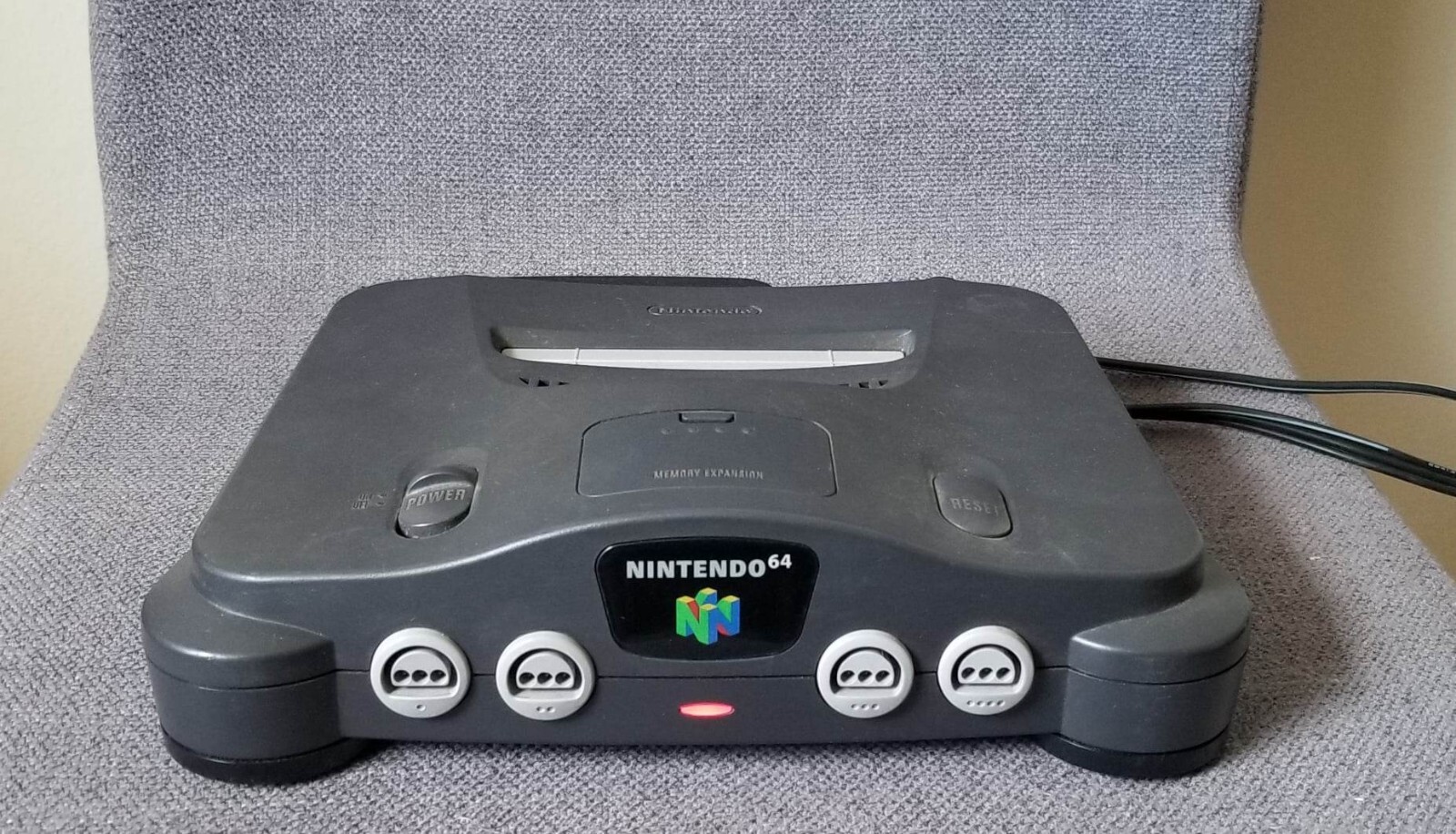 Nintendo 64 Console Black N64 Console and Cords | eBay