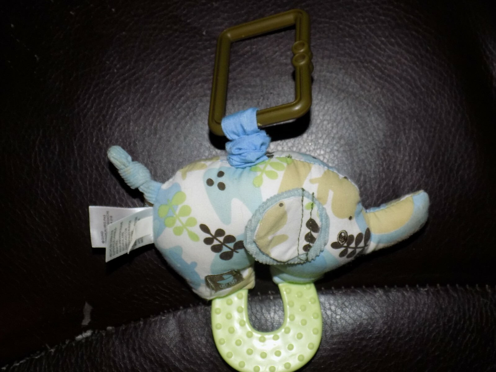 GUND Baby Elephant Teether/Crib Toy EUC | eBay