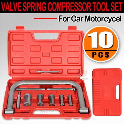 Valve Spring Compressor Removal Installer Tool Kit for Car Motorcycle ...