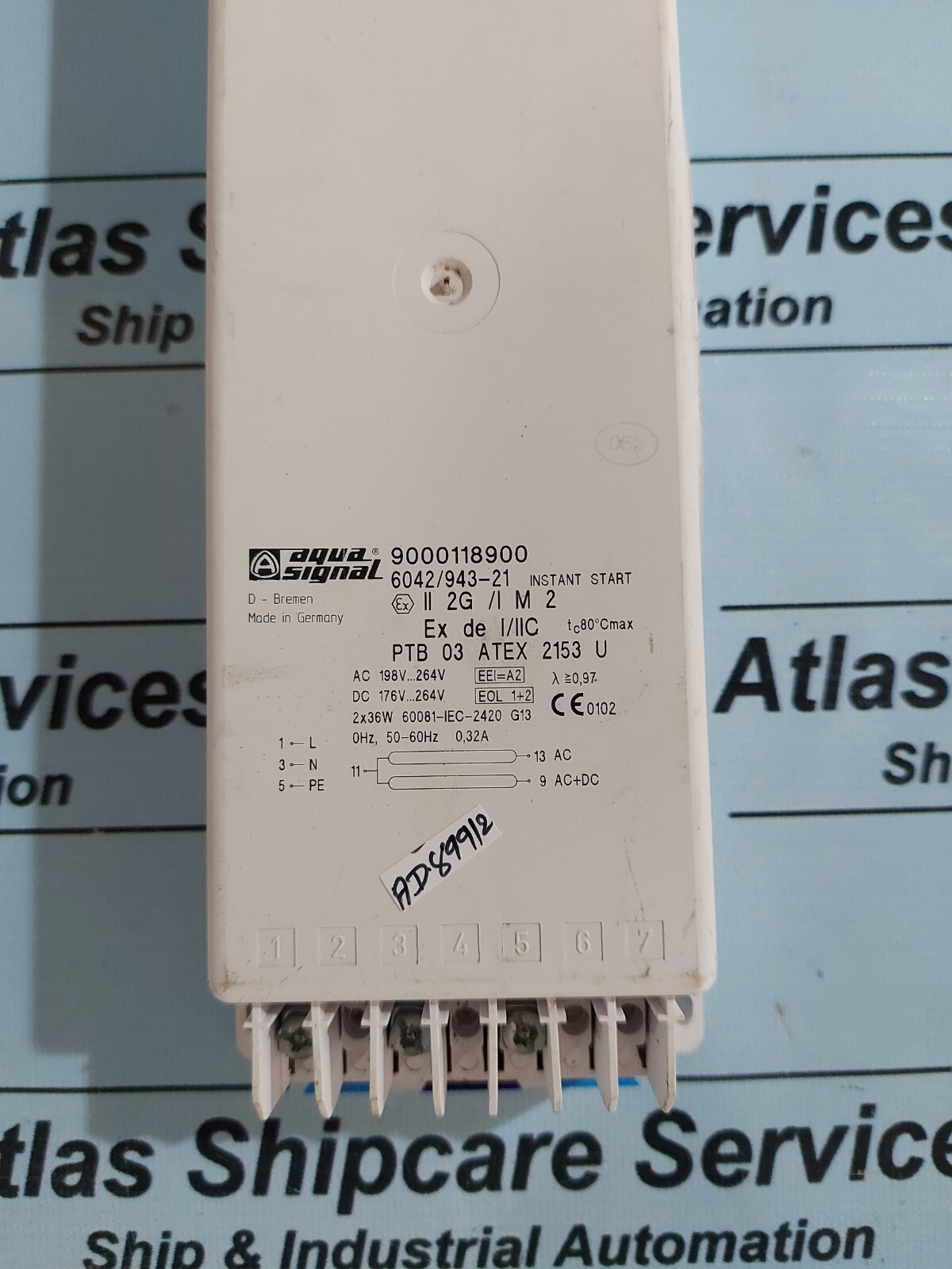 AQUA SIGNAL 9000118900 6042/943-21 INSTART START | eBay