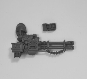 Chaos Space Marine Terminators Reaper Autocannon Warhammer 40k | eBay