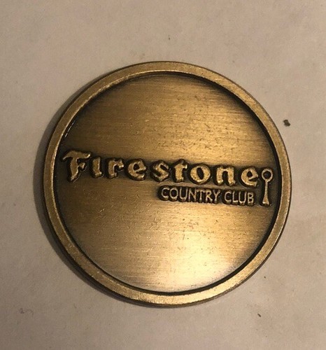 Firestone Country Club Golf Ball Marker | eBay