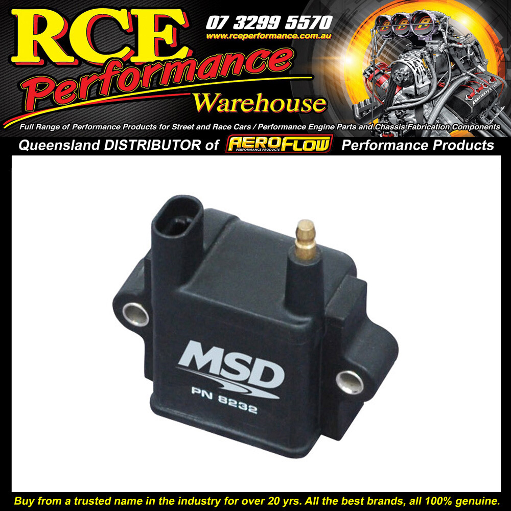 MSD 8232 Blaster Single Tower CPC Coil - used with MSD 8000 Pro 600 CDI ...