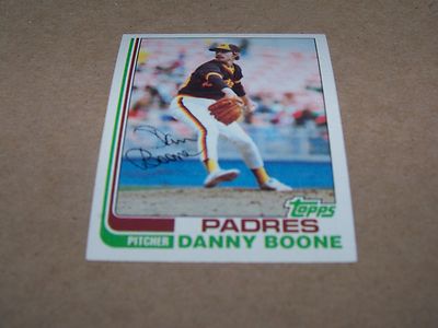 PADRES DANNY BOONE 1982 TOPPS #407 | eBay