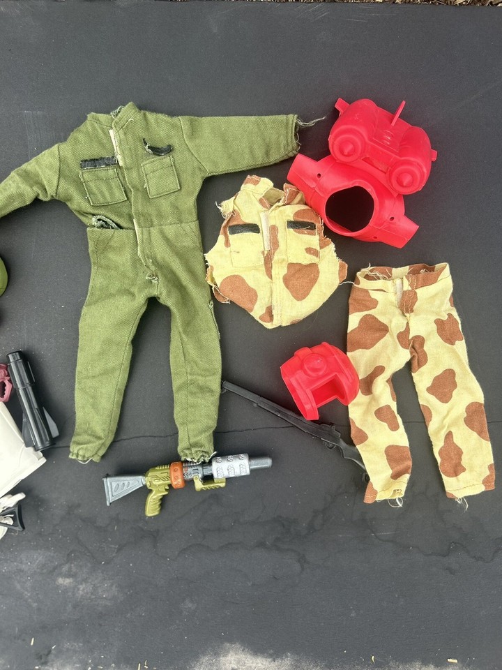 Huge Big Ole GI Joe Lot 12” In 1/6 Accessories Hall of Fame Mission ...