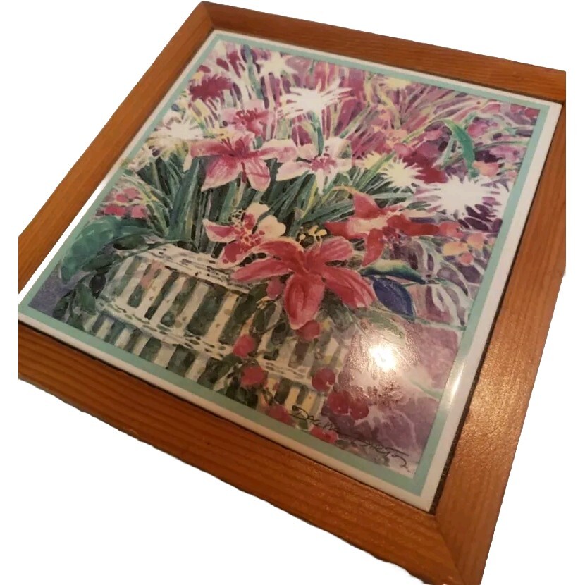 Dawna Barton 1991 Tile Artwork | eBay