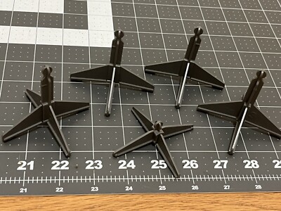 Vintage Tyco Dark Gray Track Riser Supports Lot Of 5 | eBay