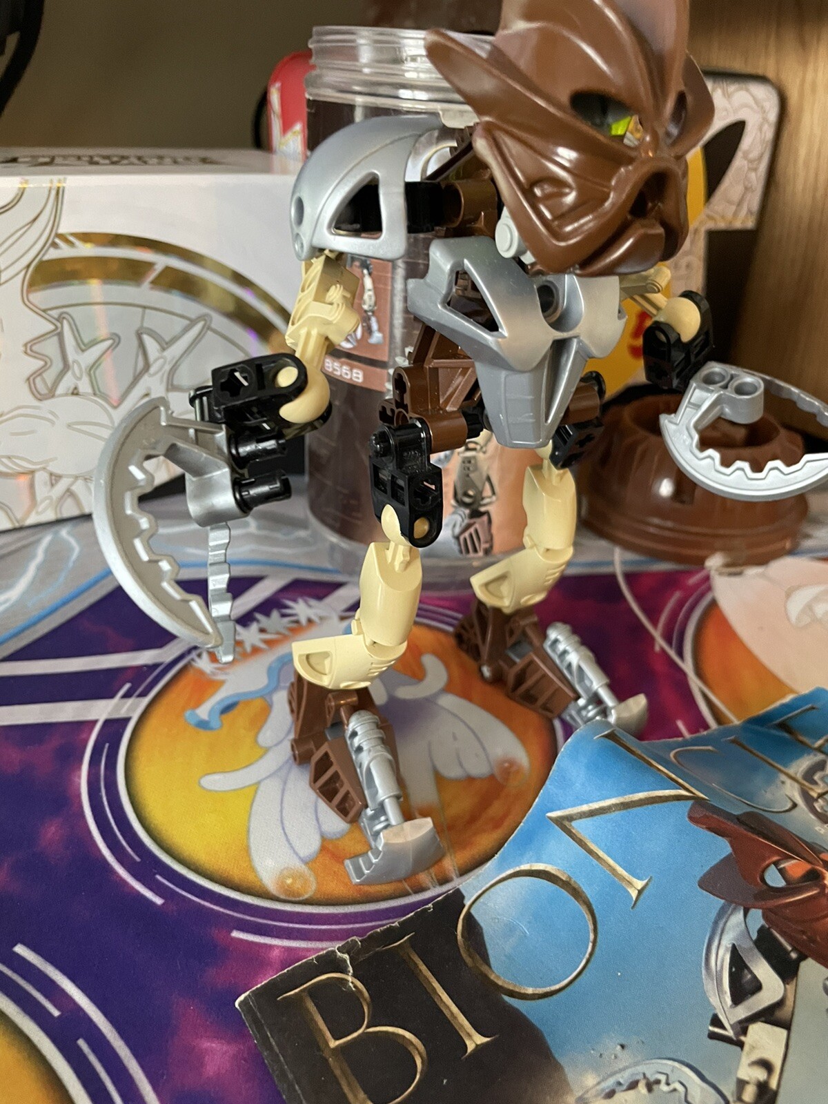 LEGO Bionicle Pohatu Nuva 8568 Complete Tub And Instructions Toa action ...