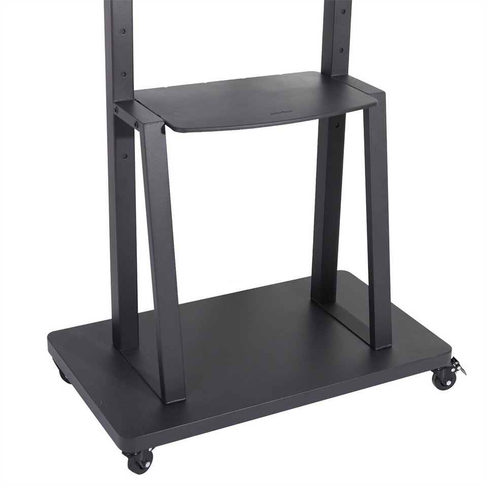 Rolling TV Cart Bracket TV Floor Stand Mount 32-80" for Home Meetings ...