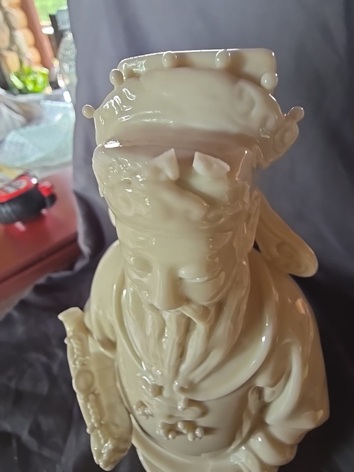 Antique Chinese Dehua Blanc de Chine Figurine of Shou-lao Has A Chip ...