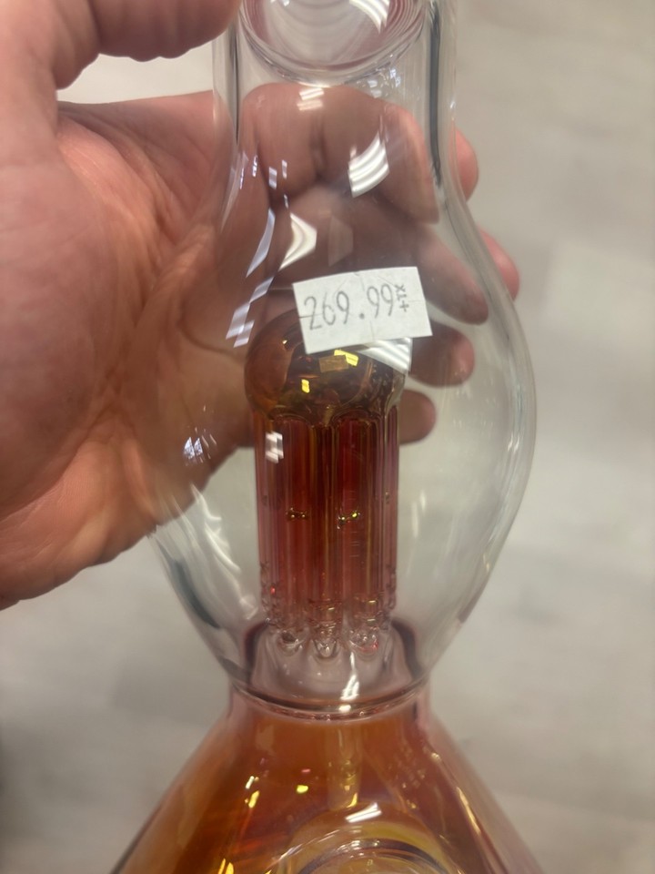 THICK 18" Inch Bong Monster ZONG Bong Glass Water Pipe Triple Zong ...