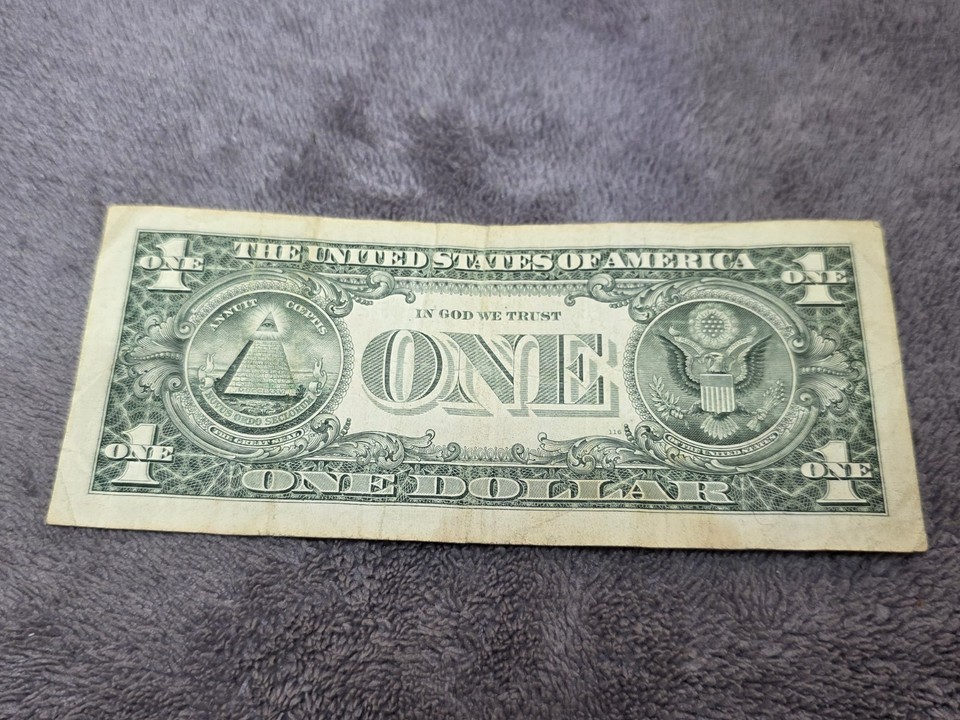 Fancy serial number Repeater 28012801 2009 1$ one dollar 2801 repeated ...