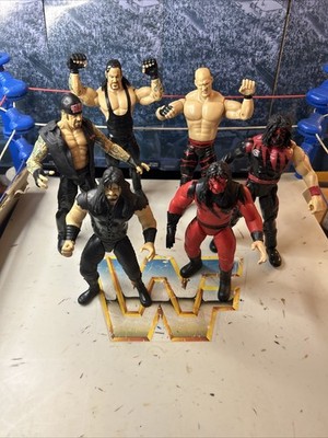 WWF WWE Jakks Lot Undertaker Kane TTL BCA Ruthless Aggression Titan ...