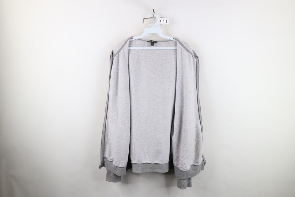 Vintage Y2K Eddie Bauer Mens Medium Spell Out Full Zip Hoodie ...