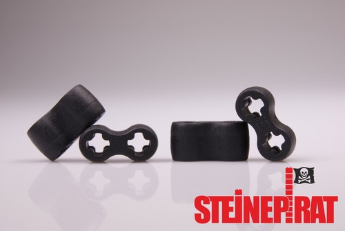 LEGO® 4x 45590 **NEU** Technic Gummi / Verbinder / Kreuzverbinder ...