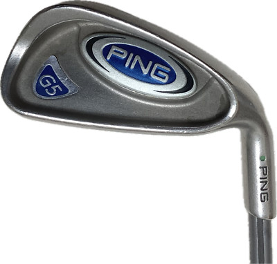 Ping G5 6 Iron Golf Club Green Dot Stiff Flex Graphite TFC 100i Right ...