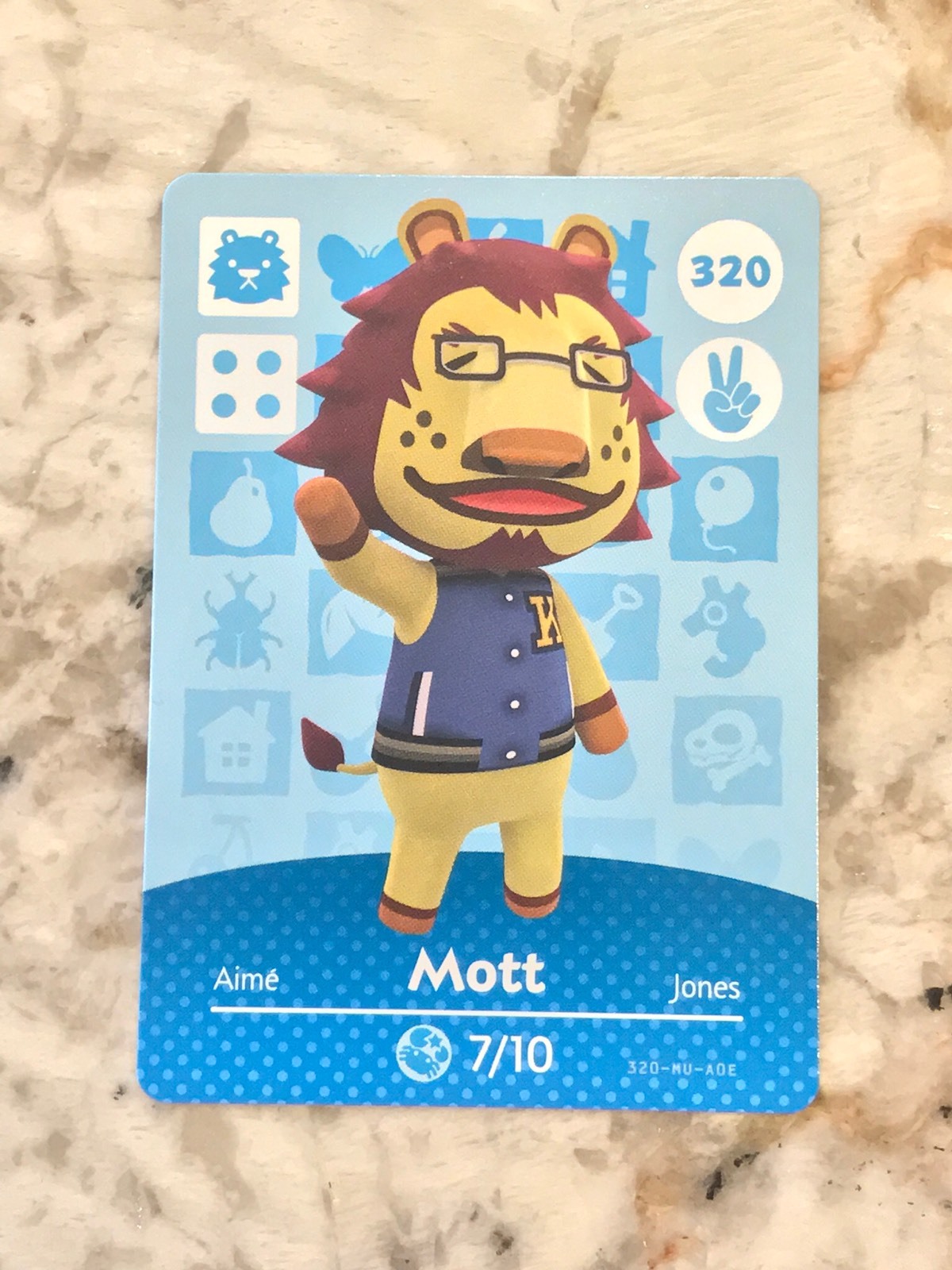 MOTT 320 Animal Crossing Amiibo Authentic Nintendo Mint Card From ...