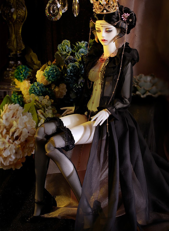 1/3 BJD Doll Resin SD Ball Jointed Doll Face Makeup Sexy Vampire Girl Full Set | eBay