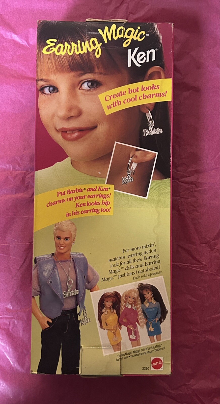Earring Magic Ken Doll Ken discontinued Barbie (1992) NRFB New 2290 | eBay