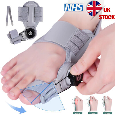 Adjustable Hallux Valgus Bunion Corrector Splint Straightener Toe ...