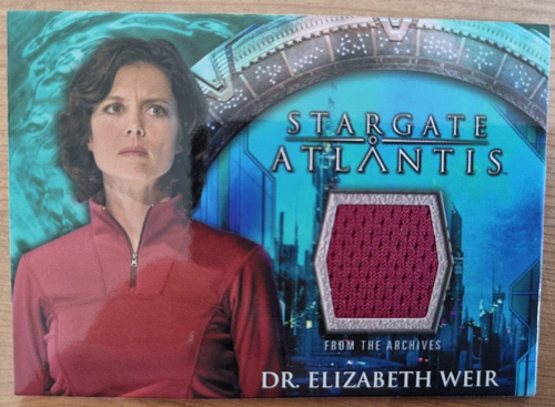 Stargate Atlantis Seasons 3 & 4 Atlantis Costume Card Dr. Elizabeth Weir | eBay