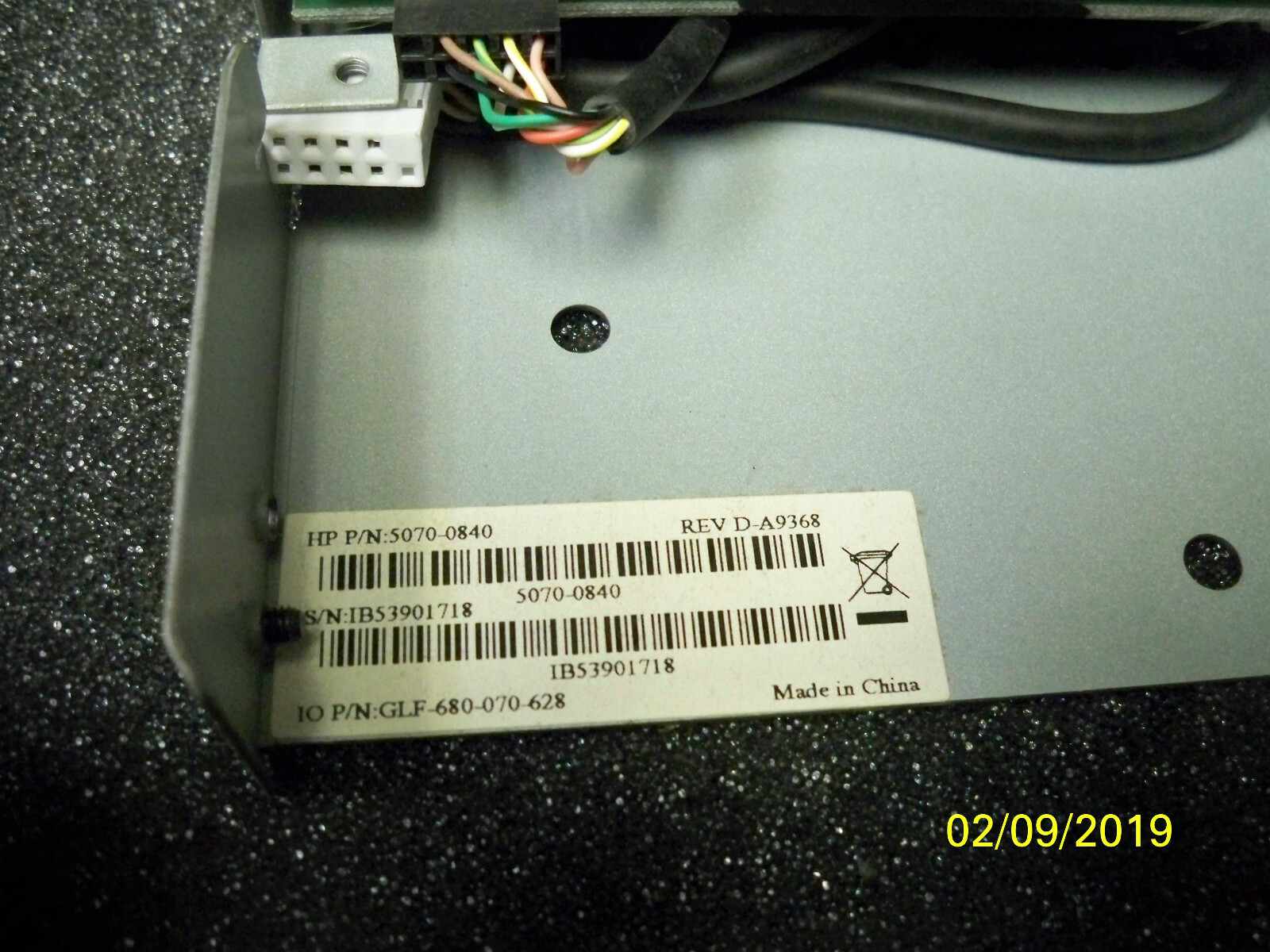 Lot of 3 HP Card Reader with USB 2.0 & Cable 5070-0840 /5069-7833 | eBay