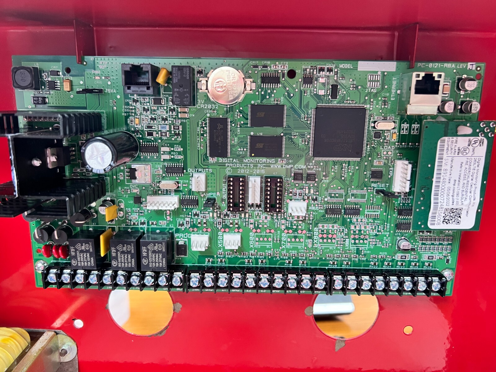 👀 DMP FIRE COMMAND CENTER ALARM PANEL XR500FC | eBay