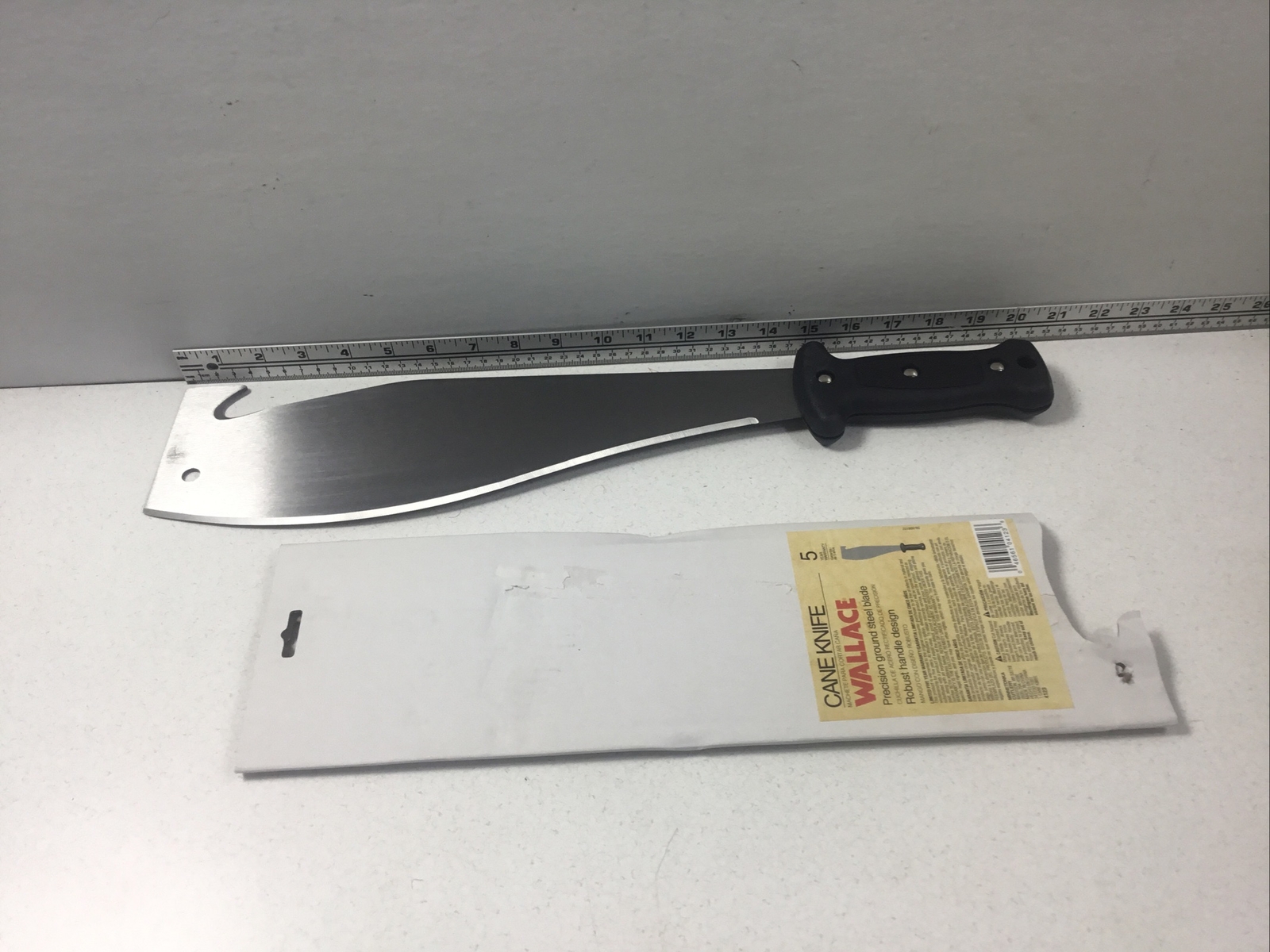 Wallace Machete Sugar Cane knife Precision Ground Steel BLADE Scythe ...