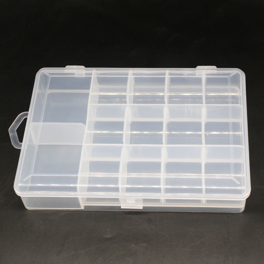 14 Grids Luya Fishing Gear Box Plastic Fish Bait Storage Box Bait Box ...