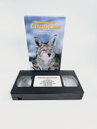 Howling For Coyotes VHS Ed Sceery Premium Outfitter Grade Animal Call ...