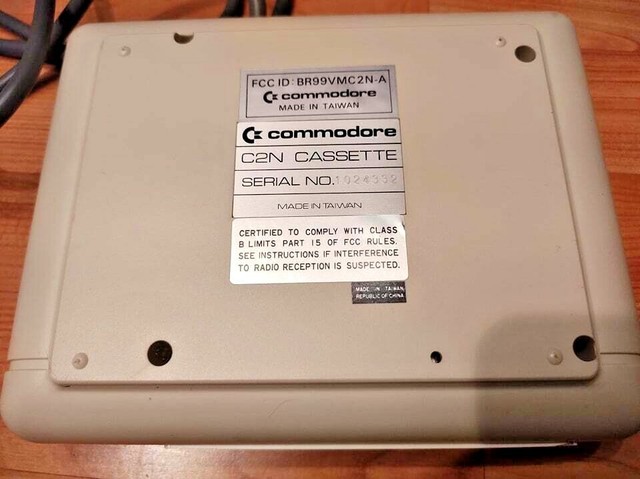 Commodore 1530 C2n Datasette Unit Cassette Tape Computer for sale ...