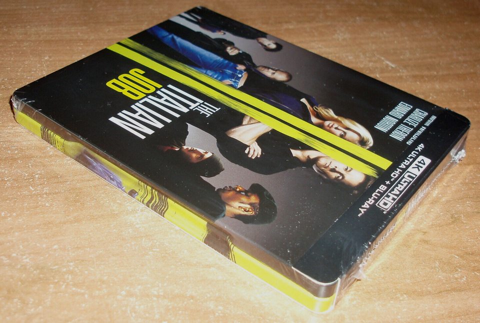 The Italian Job 4K UHD + Blu-Ray New Sealed Steelbook | eBay UK