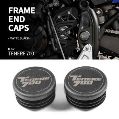 Motorcycle Frame End Caps Frame Hole Cover Caps For YAMAHA Tenere700 ...
