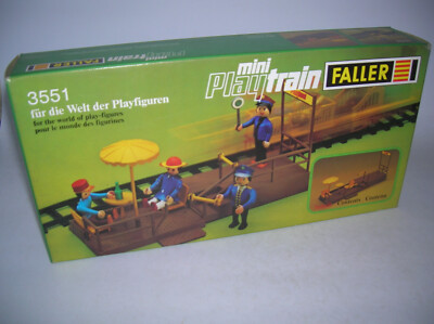 Faller Mini Play Train Bahnsteig Haltestelle Rarität Art. 3551 Neu ...