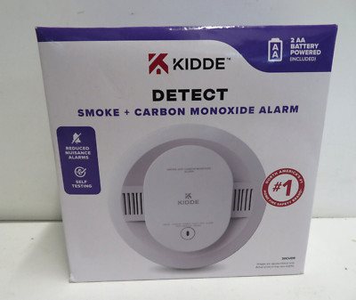 KIDDE Detect Smoke & Carbon Monoxide Alarm 30CUDR Voice Alerts Battery ...