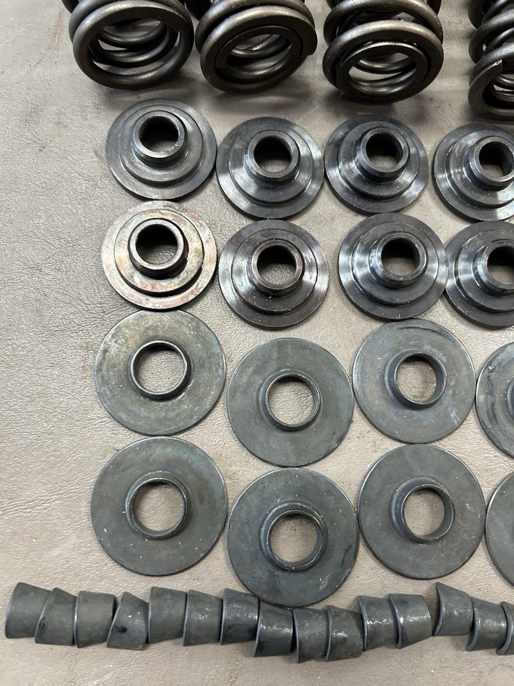 SBC BBC Chevy GM Dual Valve Springs And Hardware Kit Full Set NO VALVES ...