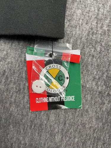 Cross Colours Men’s Multi Panel Rugby Shirt Long Sleeve Colorblock Size ...