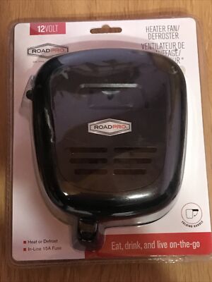 New RoadPro 12v 12 Volt Heater Fan Window Defroster Car Truck RV Camper ...