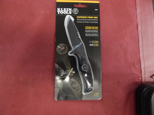 Klein Tools 44228 Electrician's Bearing-Assisted Folding Pocket Knife ...