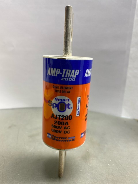 Mersen Amp-Trap 2000 200A Dual Element Time Delay Fuse AJT200 for sale ...