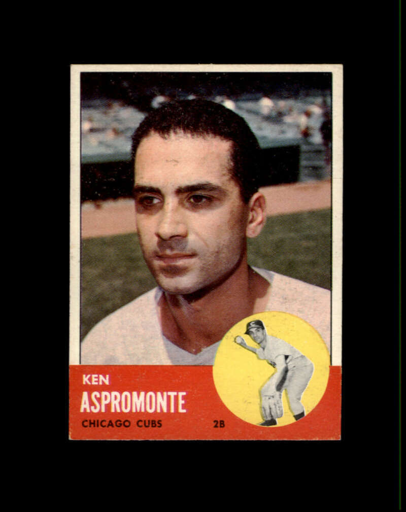 1963 Topps Baseball #464 Ken Aspromonte STARX 6.5 EX/MT+ (CS109102) | eBay