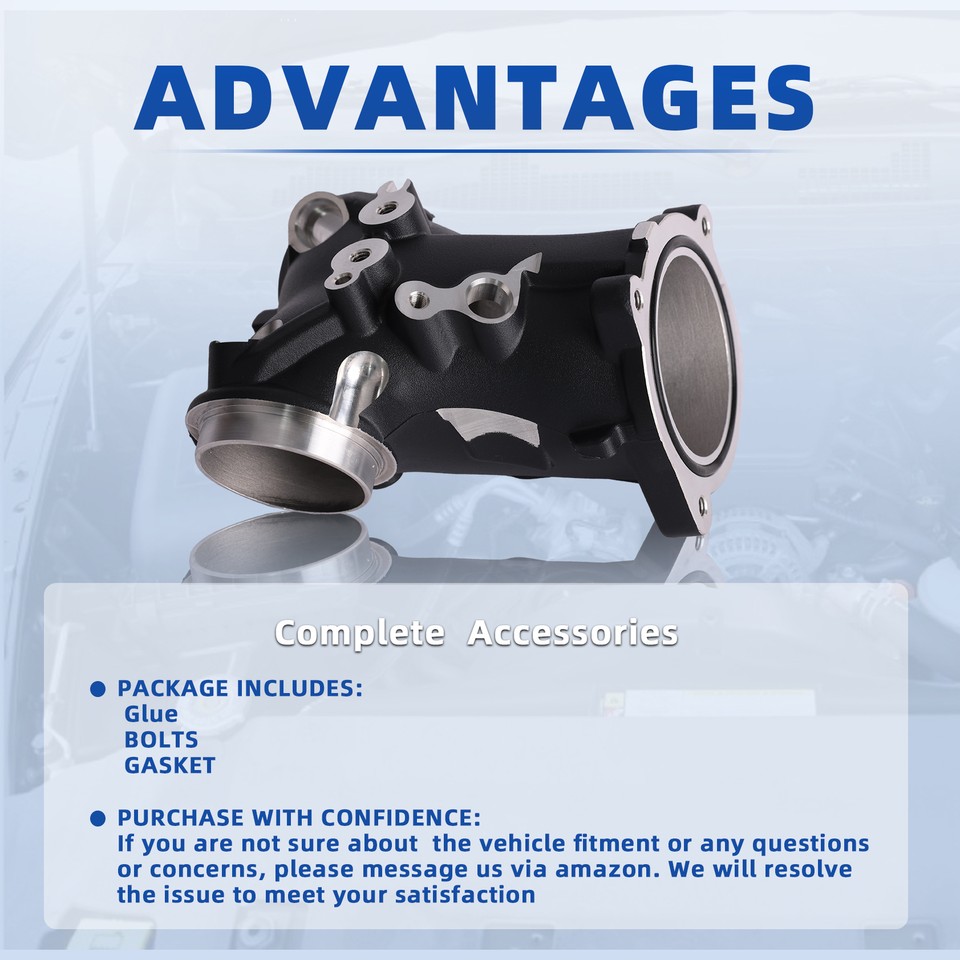 55MM Intake Manifold for Harley Davidson 17-23 Touring Bagger 18-23 ...