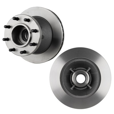 Front Brake Disc Rotor Set For 75-86 Chevrolet C30 75-96 P30 79-92 GMC ...