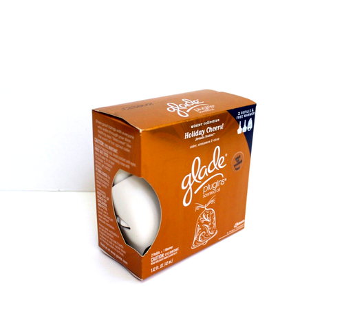 Glade Plugins Scented Oil Winter Collection Holiday Cheers 2 Refills 1 ...